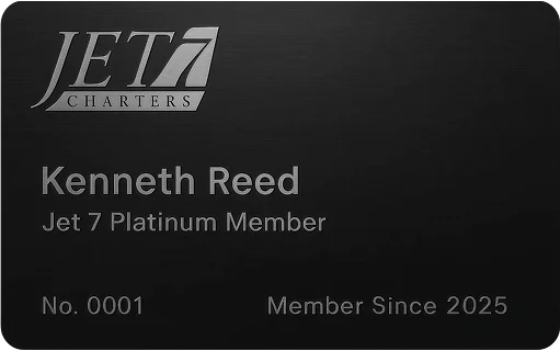 Jet 7 Platinum Membership | Exclusive Private Jet Charter Experience